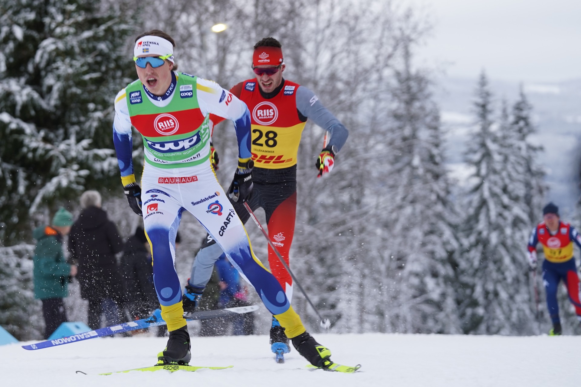 De beste bildene fra verdenscupen på Lillehammer - Langrenn